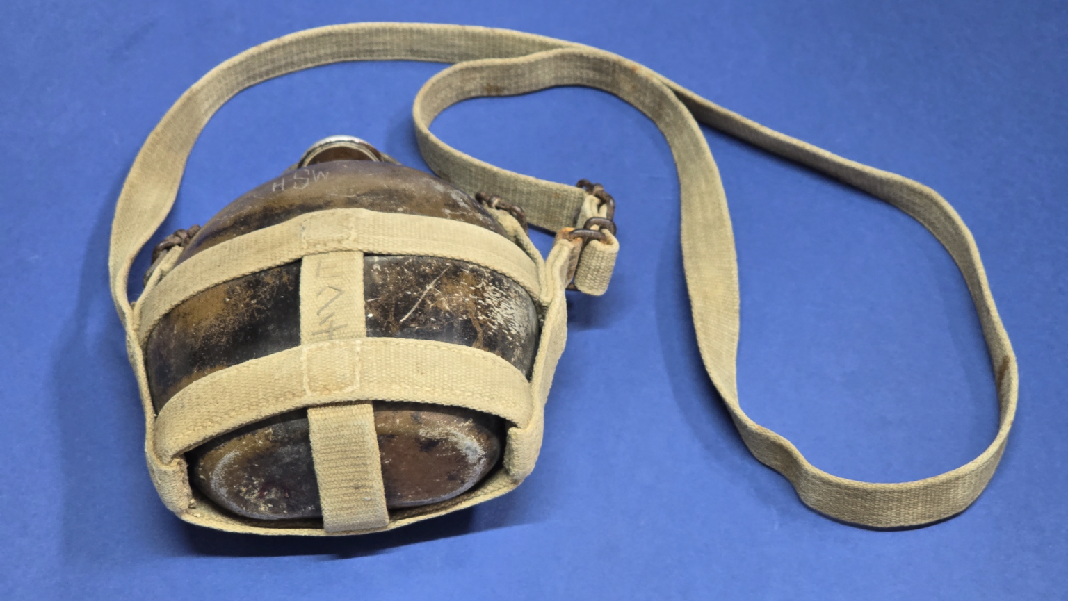 WW2 Imperial Japanese Army Canteen & Harness (named) - Vault Militaria