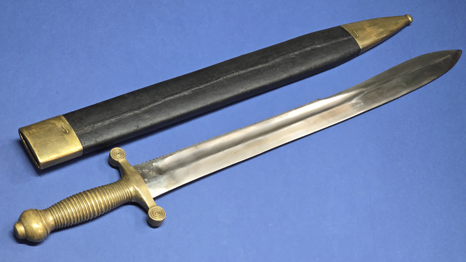 French Model 1831 "Cabbage Chopper" Artillery Short Sword (Dated 1834 ...