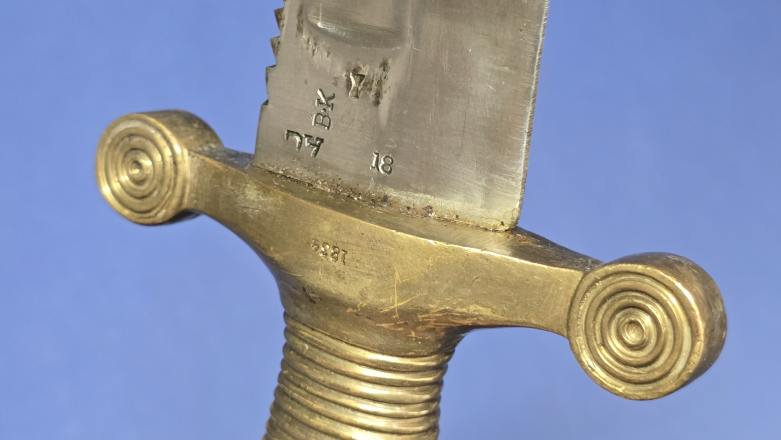 French Model 1831 "Cabbage Chopper" Artillery Short Sword (Dated 1834 ...