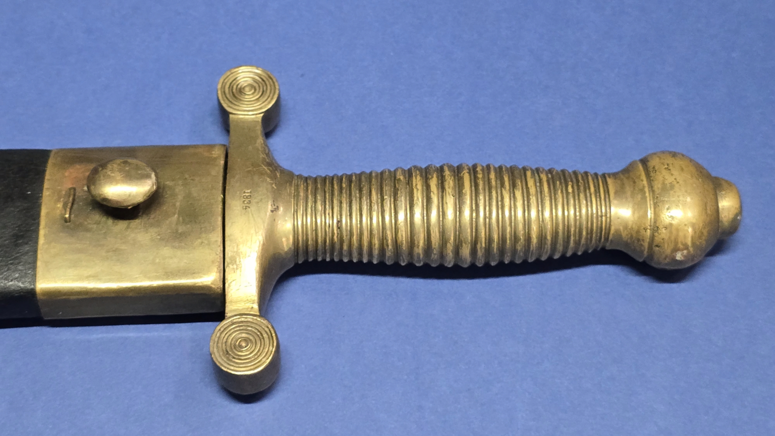 French Model 1831 "Cabbage Chopper" Artillery Short Sword (Dated 1834 ...