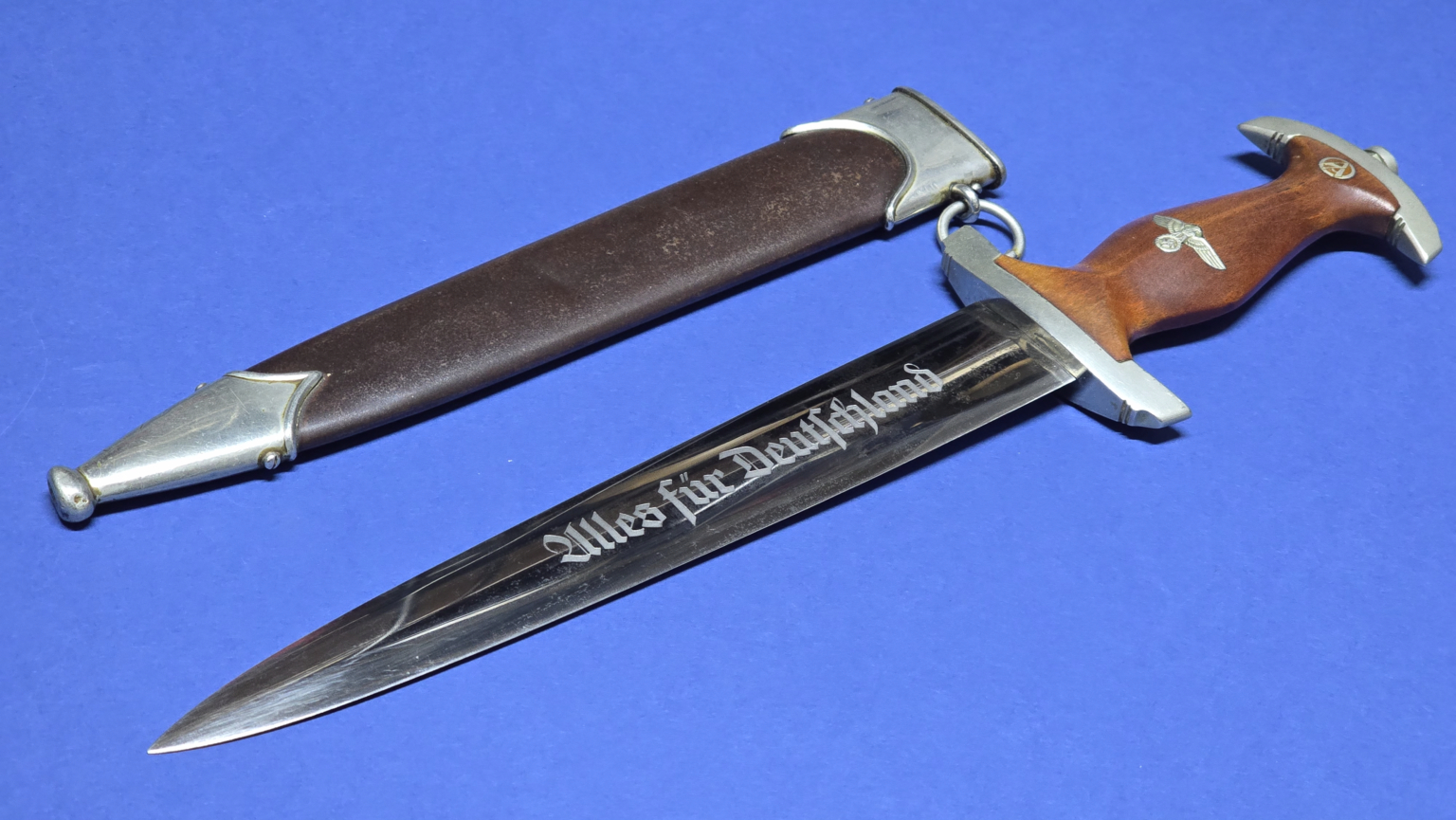 German Early SA Dagger by E.P.&S. - Factory Ground Rohm - M33 - Vault ...