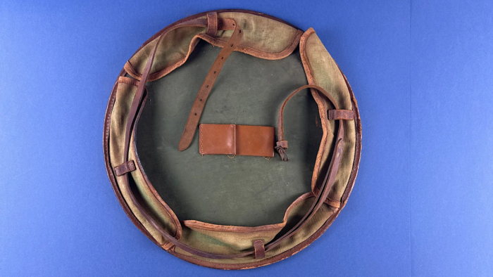 WW2 British Officer’s Enamel Wash Bowl in Leather Carrying Case ...