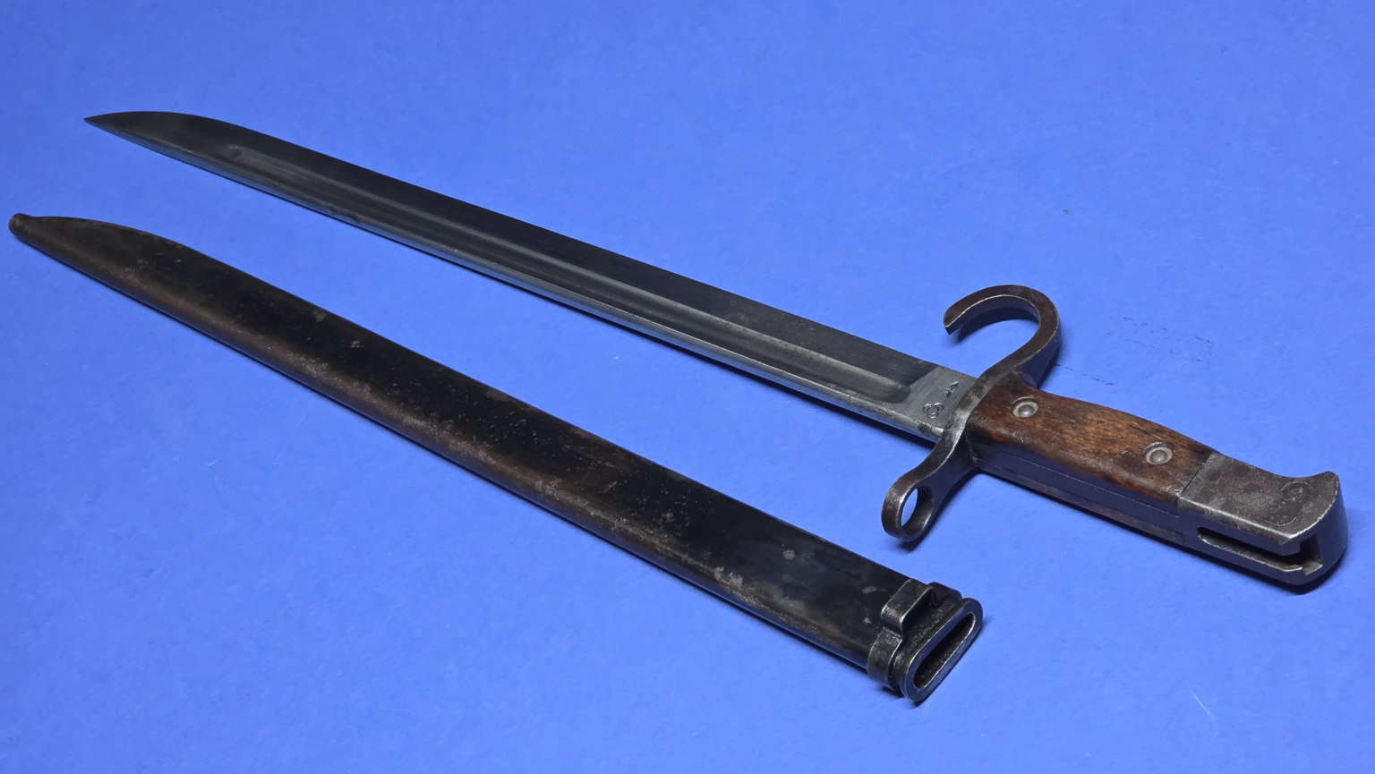 Early Japanese Arisaka Type 30 Bayonet - Hooked Quillon - Kokura ...