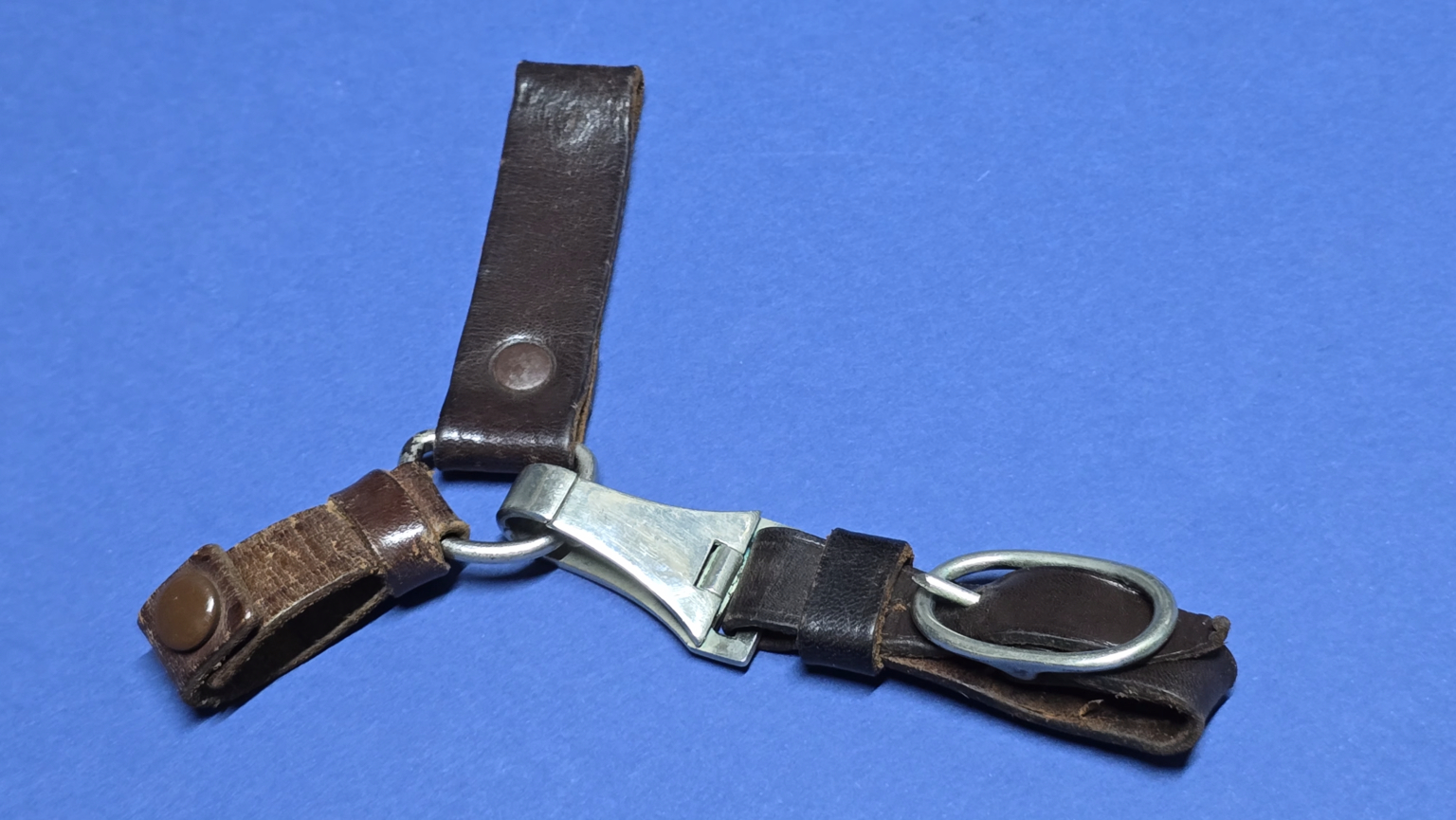 WW2 German SA Three piece Hanger with Nickle Fittings - Vault Militaria