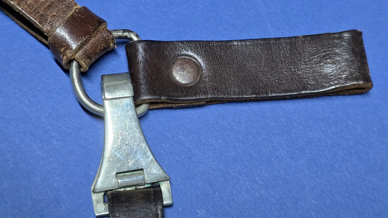 WW2 German SA Three piece Hanger with Nickle Fittings - Vault Militaria