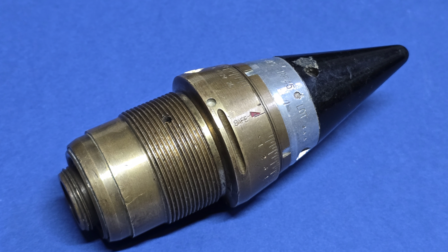 WW2 British No. 208 Mk V Artillery Fuze - Inert - 1945 Dated - Vault ...