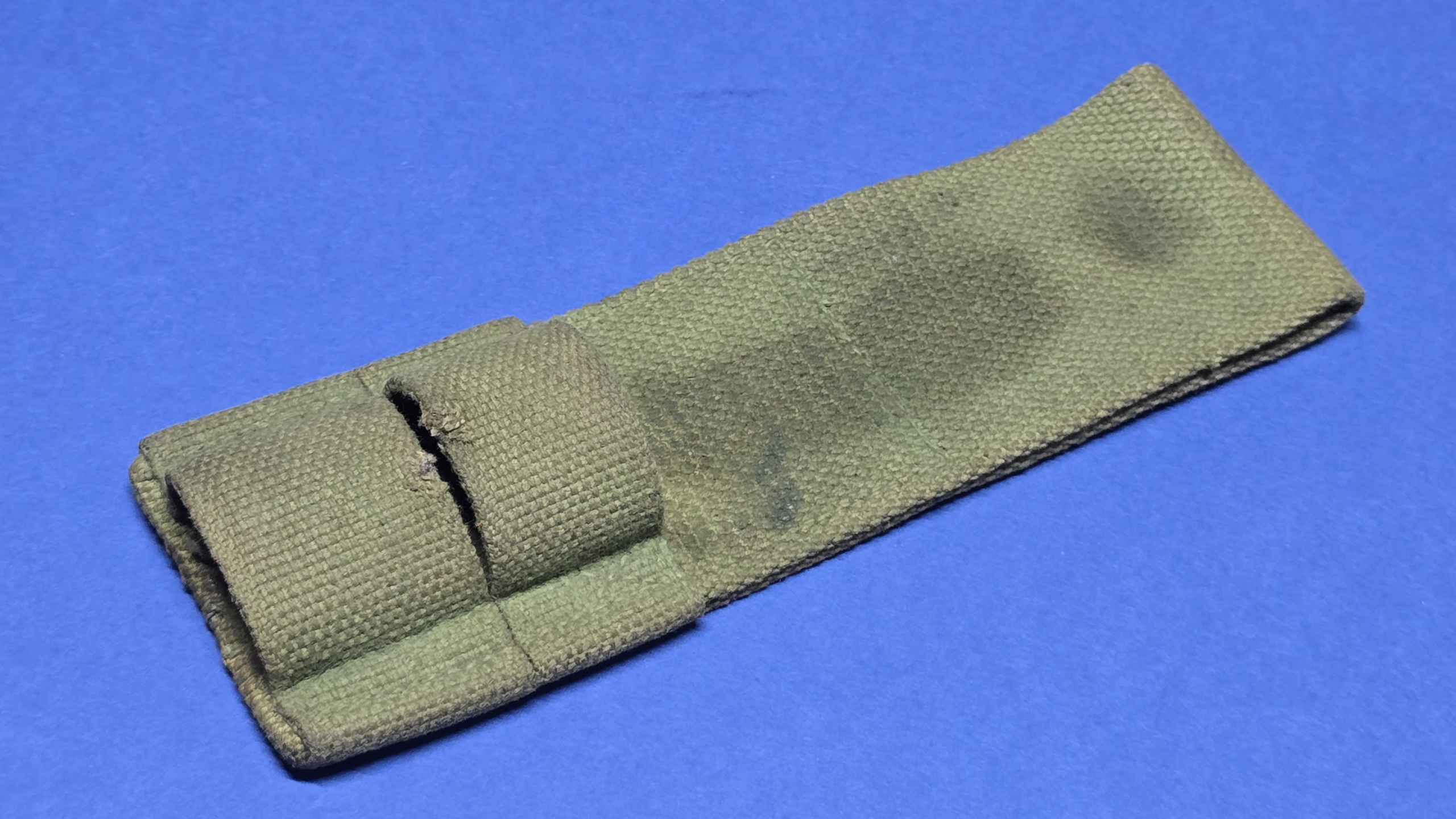 British WW1 Pattern 1907 Webbing Bayonet Frog - Dated 1918 - Vault ...