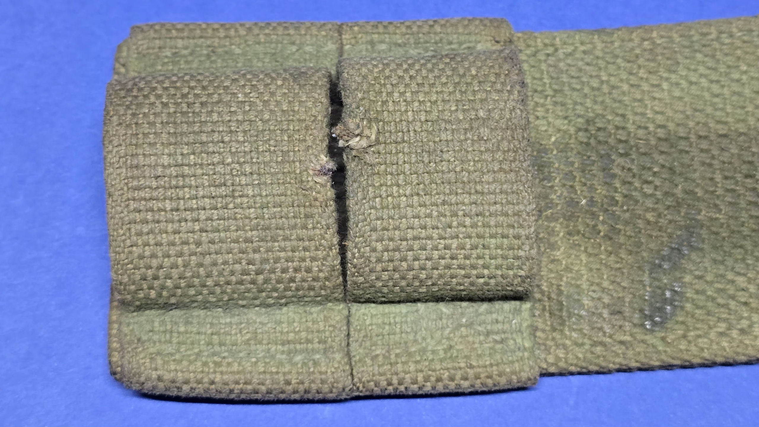 British WW1 Pattern 1907 Webbing Bayonet Frog - Dated 1918 - Vault ...