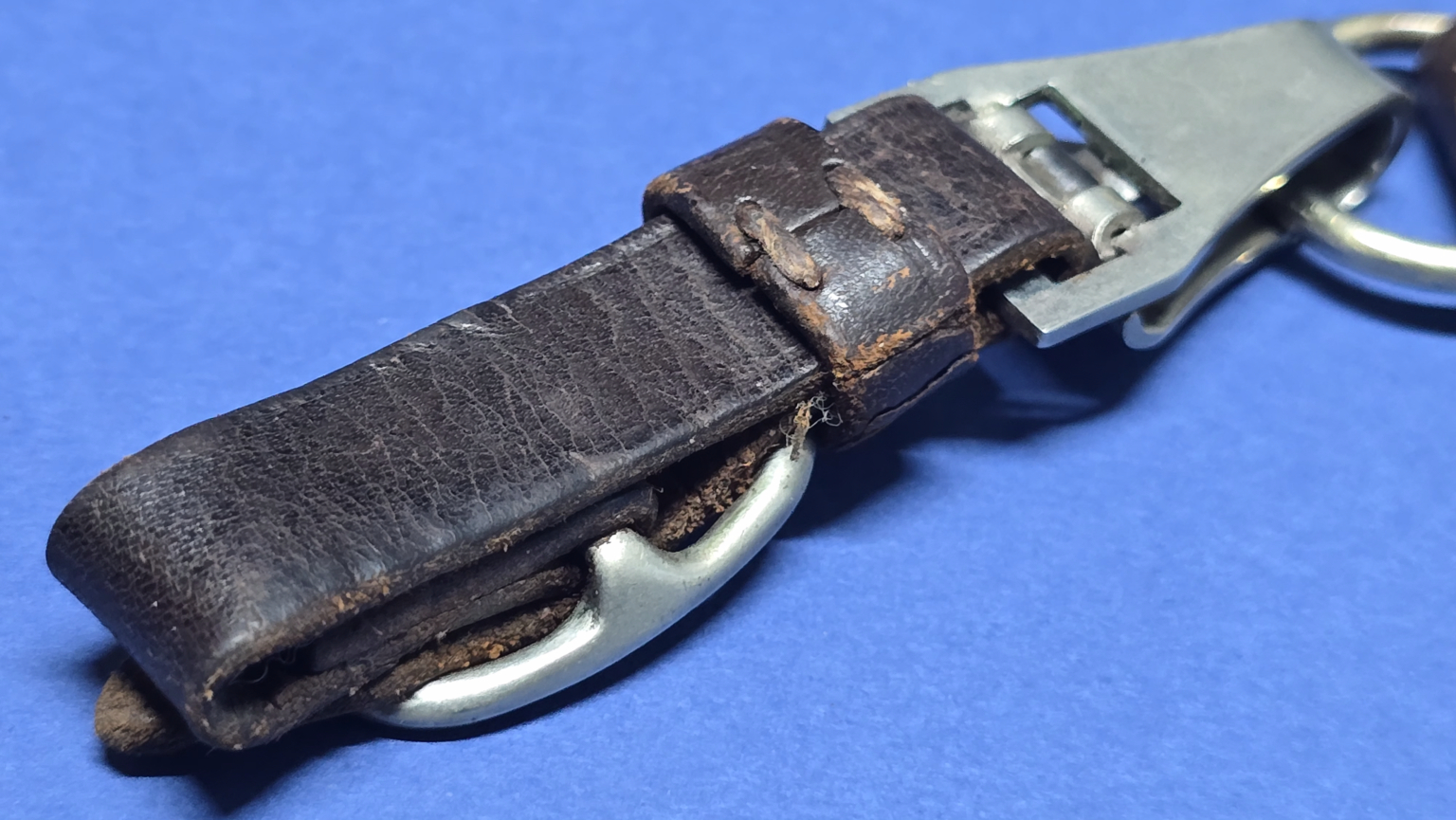 German SA Dagger Two-Piece Hanger - Early Nickle Fittings - Vault Militaria