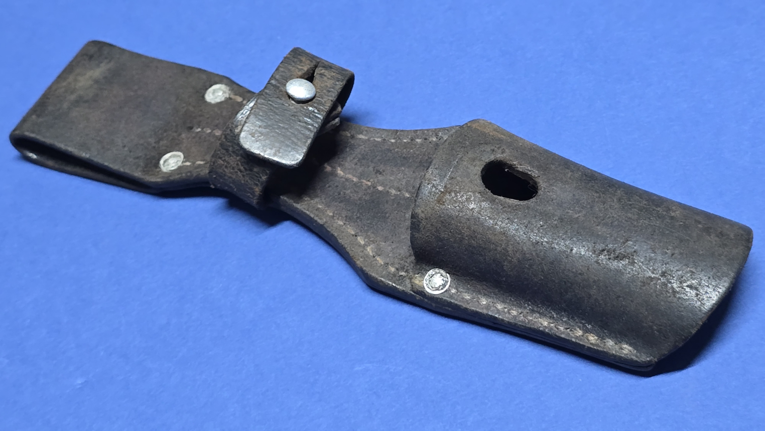 WWII German K98 Bayonet Frog – Aluminium Rivets - Good Condition ...